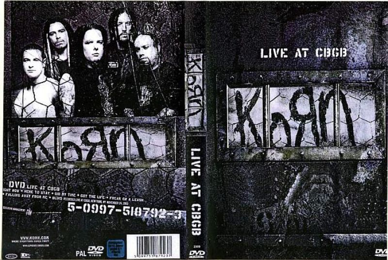 Korn - Live At The CBGB [DVD] - hitparade.ch